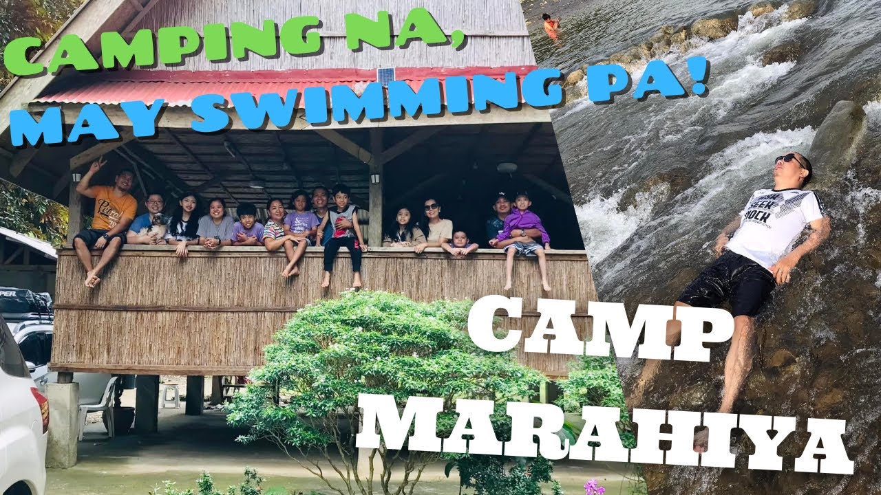 CAMP MARAHIYA TANAY- FIRST FAMILY CAMPING - YouTube