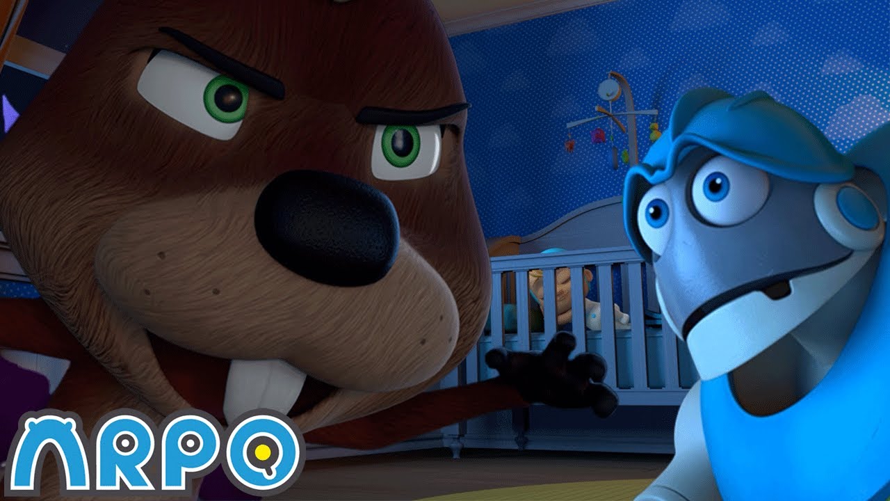 Vampire Squirrel !!! | ARPO The Robot | Robot Cartoons for Kids ...