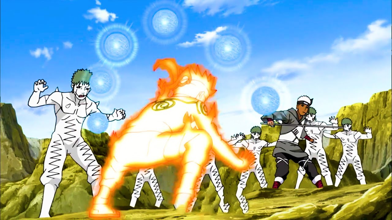 Naruto foi cortado ao meio por Omoi, Omoi e Thunder Cloud Unit acabam ...