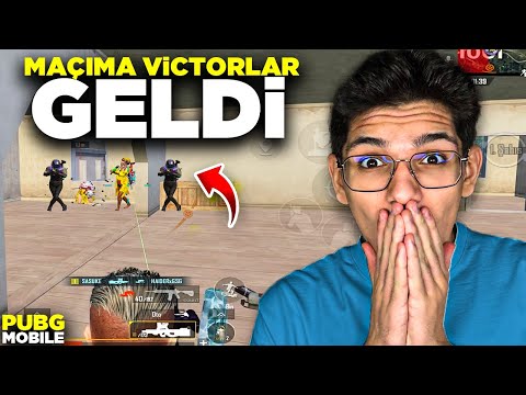 MAÇIMA VİCTORLAR GELDİ! TOKİ'DE PUSUYORLAR  - PUBG MOBİLE