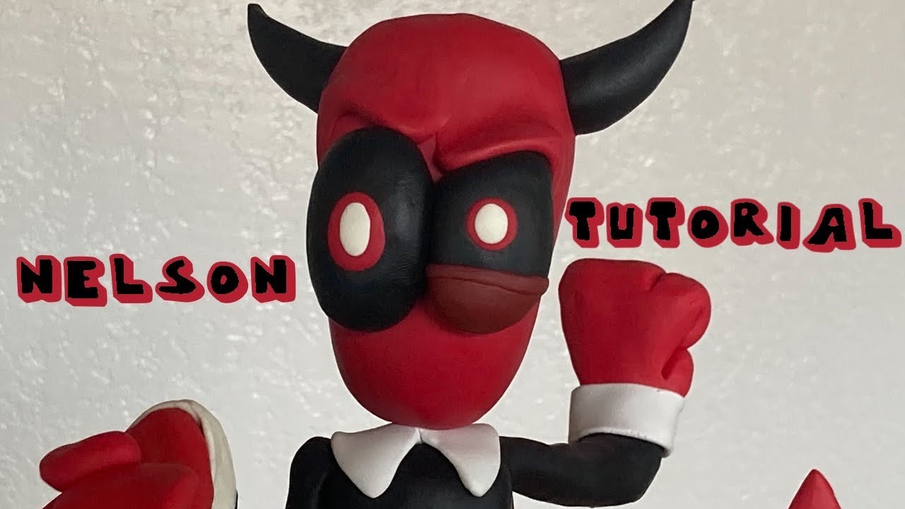 Negative Nelson Clay Sculpture Tutorial - YouTube