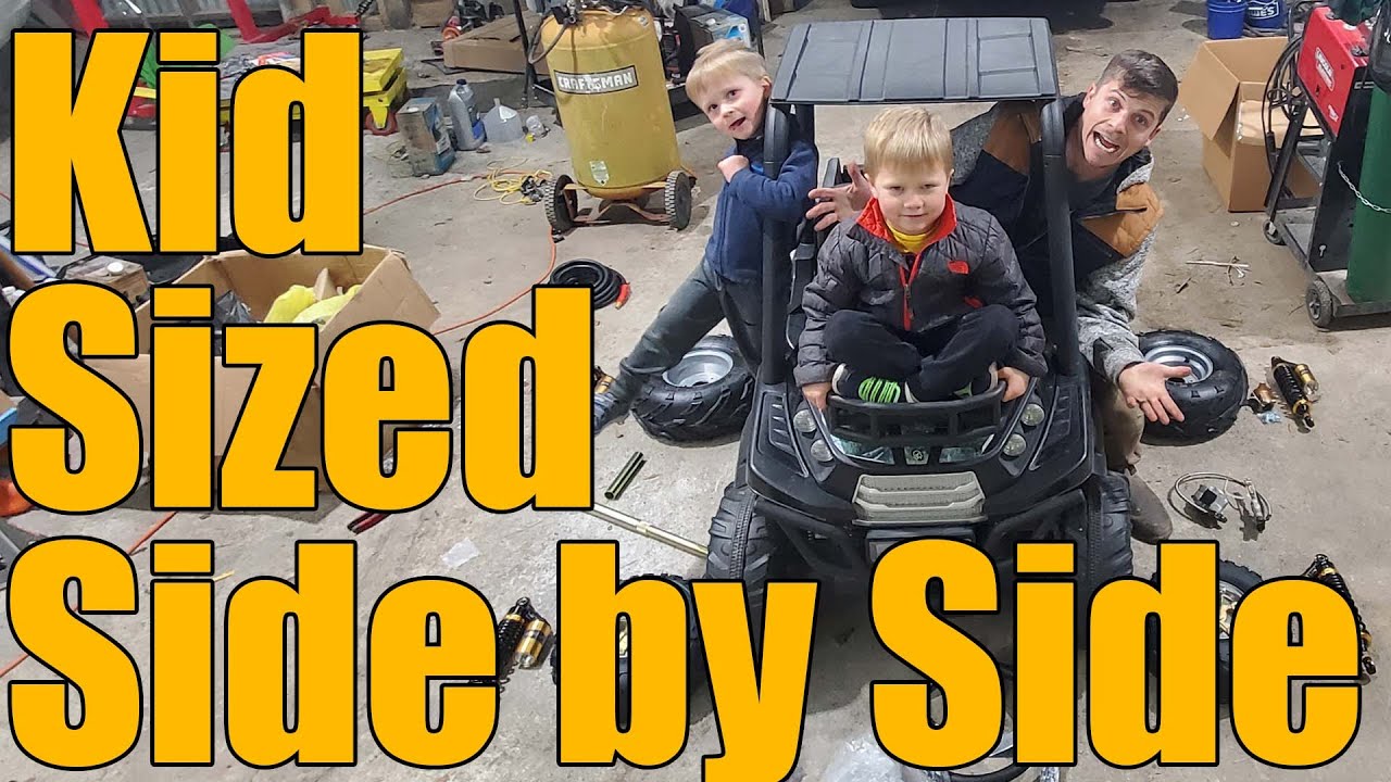GAS POWERED POWER WHEELS FOR MY 5 YEAR OLD - YouTube