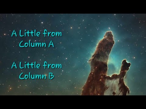 A Little from Column A, A Little from Column B - YouTube