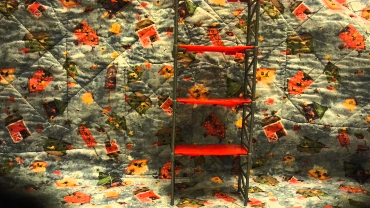 wwe rumblers rampage. scaffolding match - YouTube