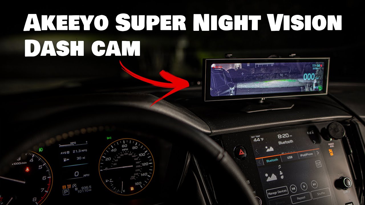 Check out Akeeyo Super Night Vision Dash Cam on the Subaru Outback ...