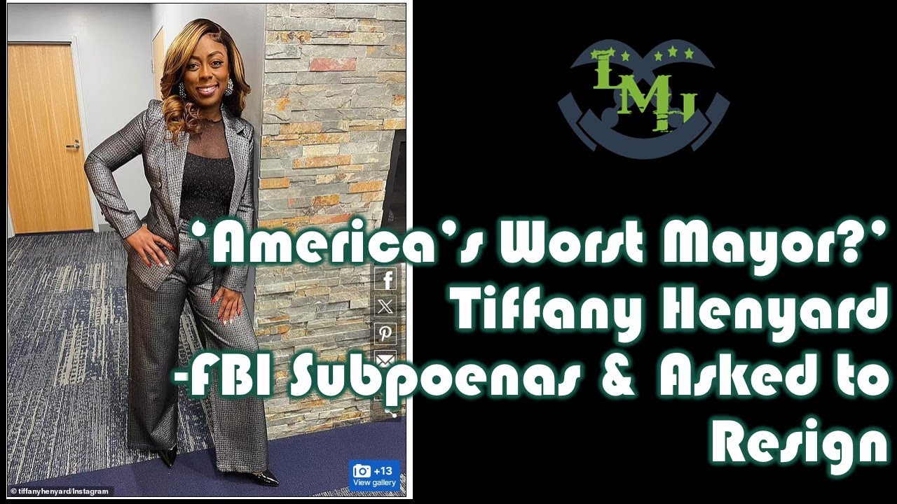 'America's Worst Mayor' Tiffany Henyard - FBI Subpoena, More Trouble ...