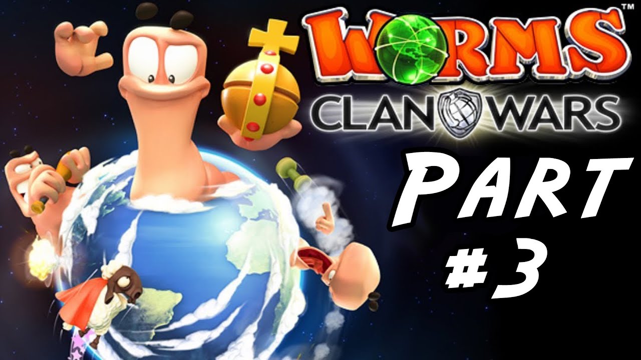 Worms Clan Wars Multiplayer Gameplay Part 3 - Water Jetpack - YouTube