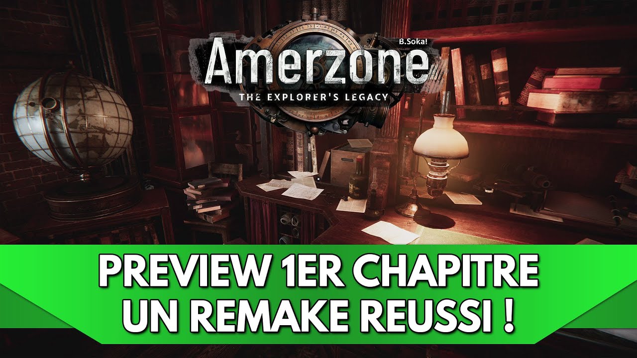 L'Amerzone FR : un Remake réussi ! Preview Version 2025 - YouTube