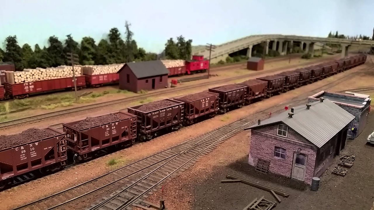 Gogebic Iron Range Model Railroad - YouTube