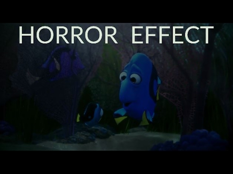 Finding Dory Scene (Horror Effect) - YouTube