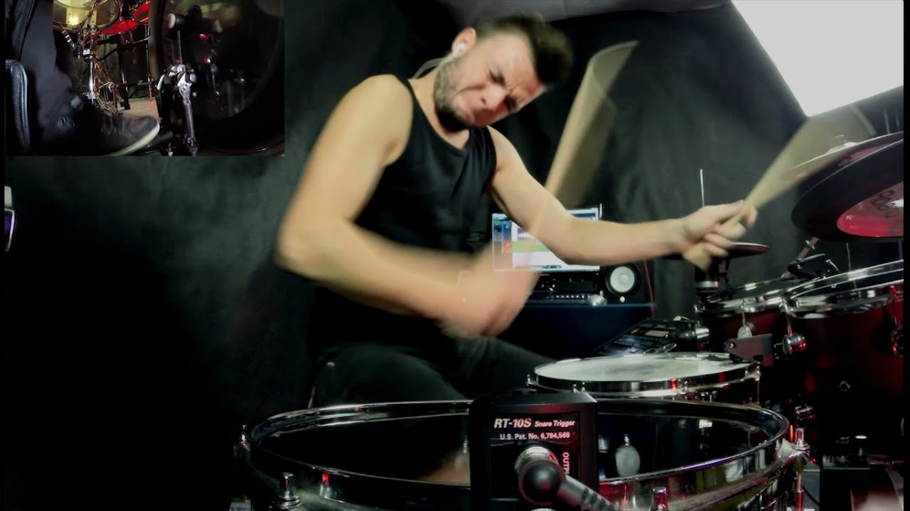 MC Silk #HOT16CHALLENGE | Drum Remix/Cover | Artur Żurek - YouTube