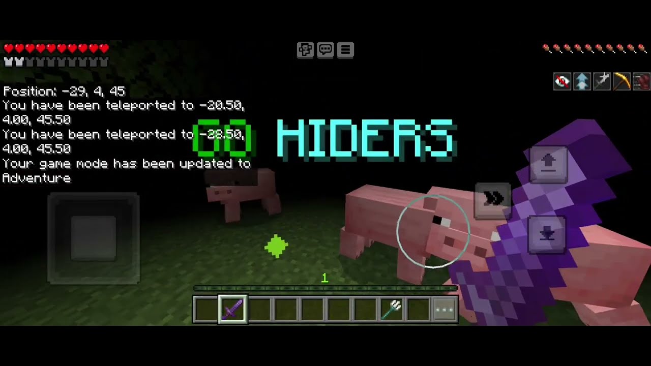 HIDE AND SEEK MORPH MAP MINECRAFT PE (MCPE) - YouTube