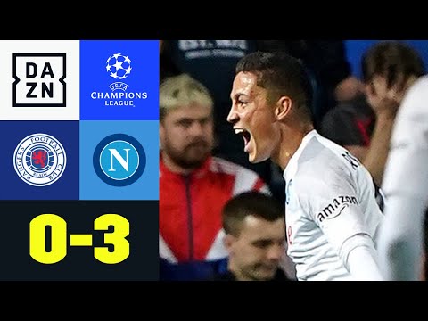 Elfmetershow in Glasgow! Napoli dreht spät auf: Rangers - Neapel 0:3 | UEFA Champions League | DAZN