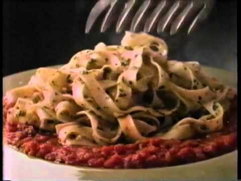 Contidina Pasta Commercial (1990's) - YouTube