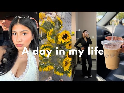 A day in my life: GRWM *big news* + vlog