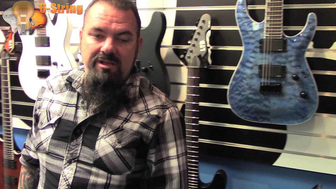 ESP Guitars 2016 LTD MH401 Quilted Maple Demo w Chris Cannella - YouTube
