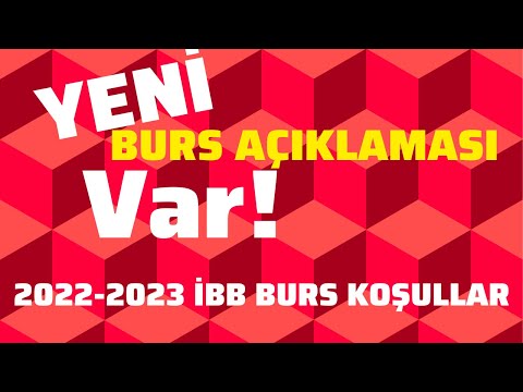 İBB YENİ DÖNEM BURSLARI MİKTAR VE KOŞULLARI AÇIKLANDI