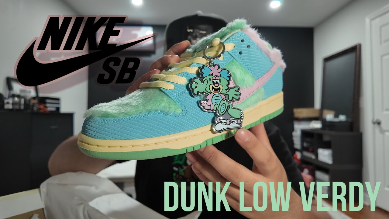 Nike SB Dunk Low Verdy Review Mixed Reactions? + On Feet - YouTube
