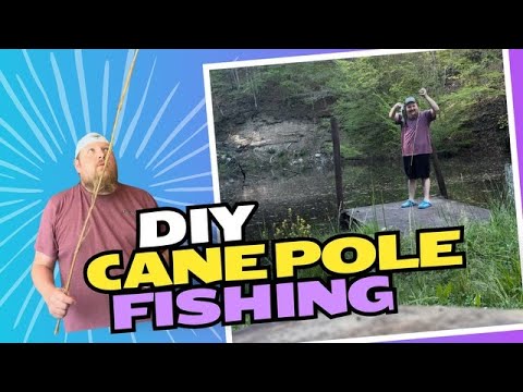 DIY cane pole - YouTube