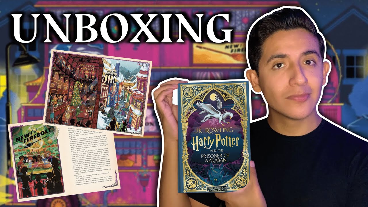UNBOXING: Harry Potter y el Prisionero de Azkaban ilustrado por Minalima - YouTube
