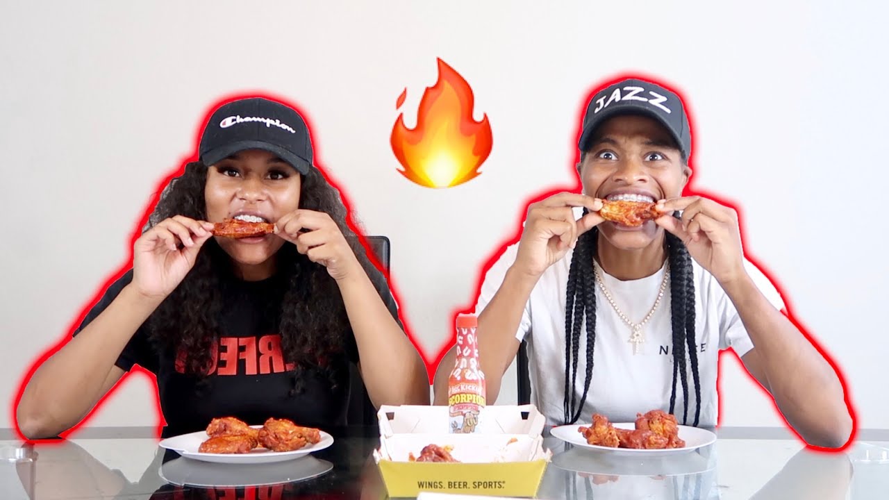 INSANE SPICY WING CHALLENGE!!! - YouTube