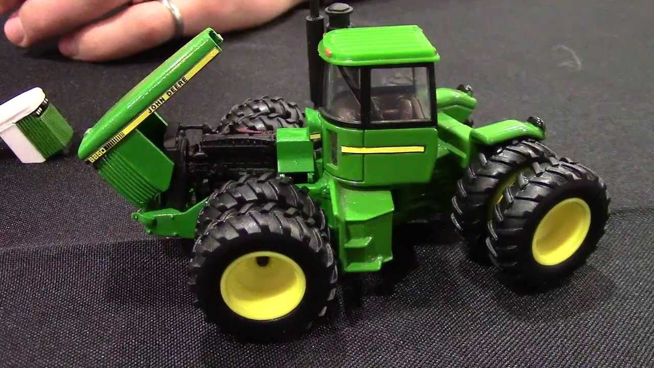 1/64 Scale John Deere 8850 Kinze Re-Power by Hector Matthys - YouTube