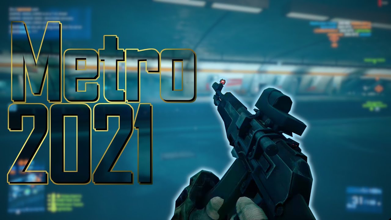 BF3 Operation Metro in 2021 Gameplay ( FULL ROUND of 129KILL with AN-94 ...