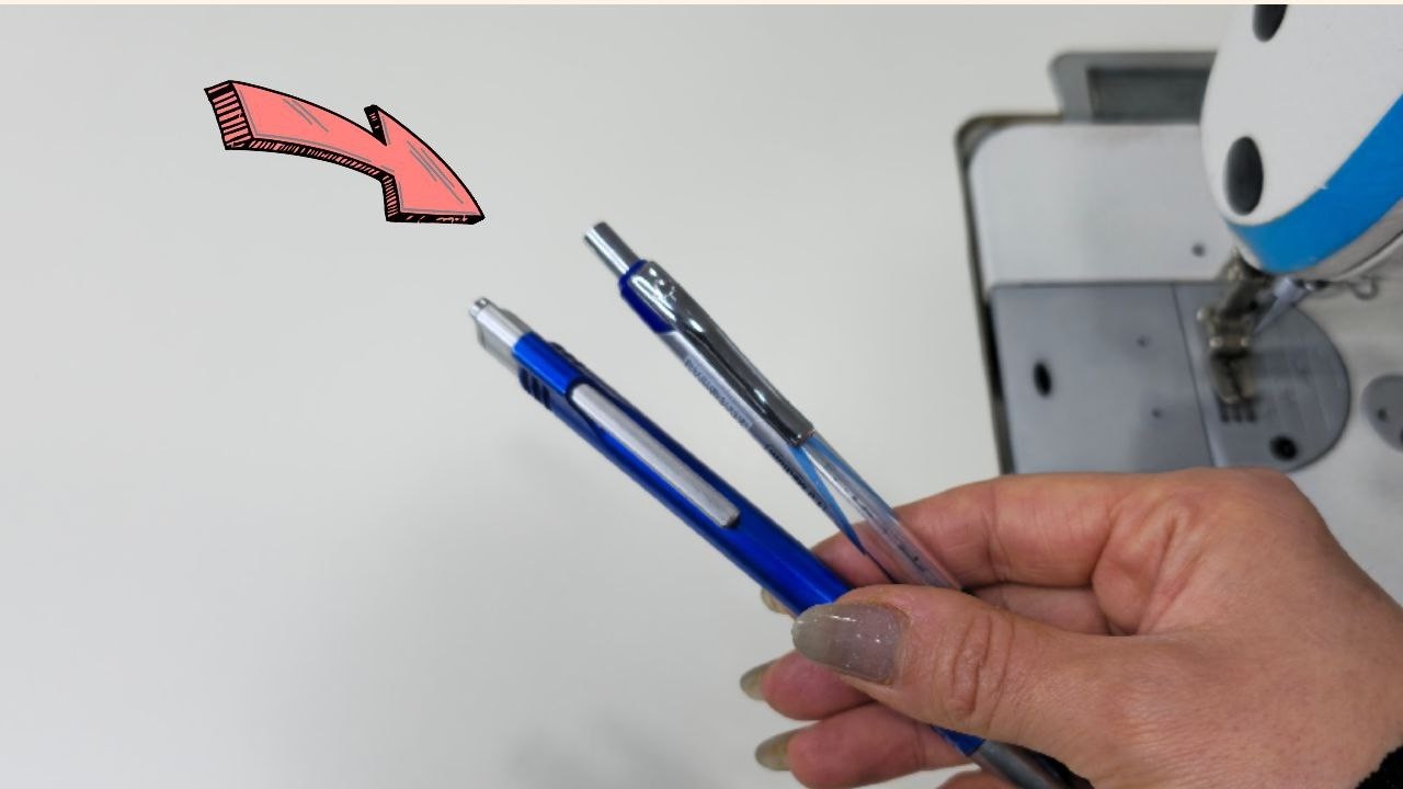 Genius sewing hacks using ballpoint pens 🖊 - YouTube