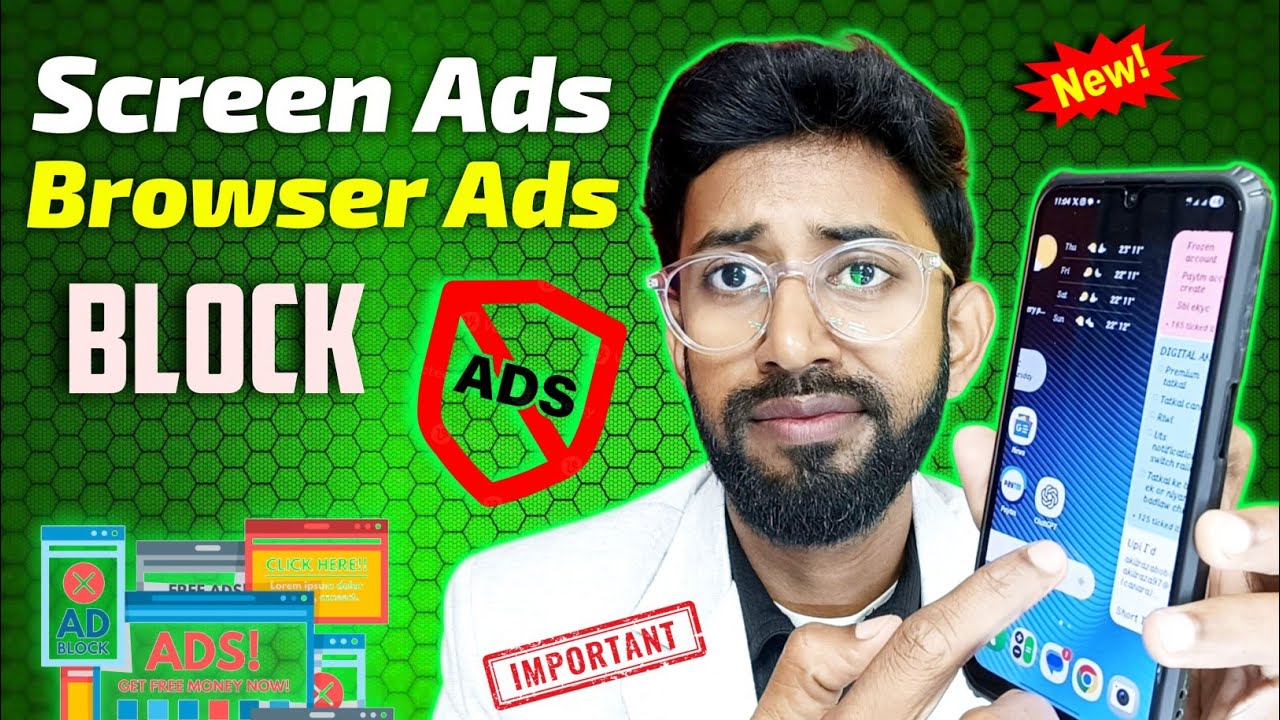 Mobile Screen Ads Block , Browsing Ads Block Kaise Karen ? Mobile ...
