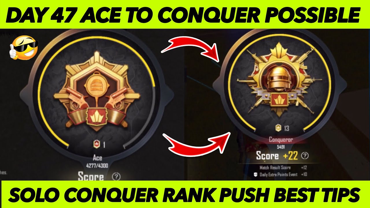 DAY 47🇵🇰🤔ACE TO CONQUER POSSIBLE SOLO CONQUER | TIPS AND TRICKS - YouTube