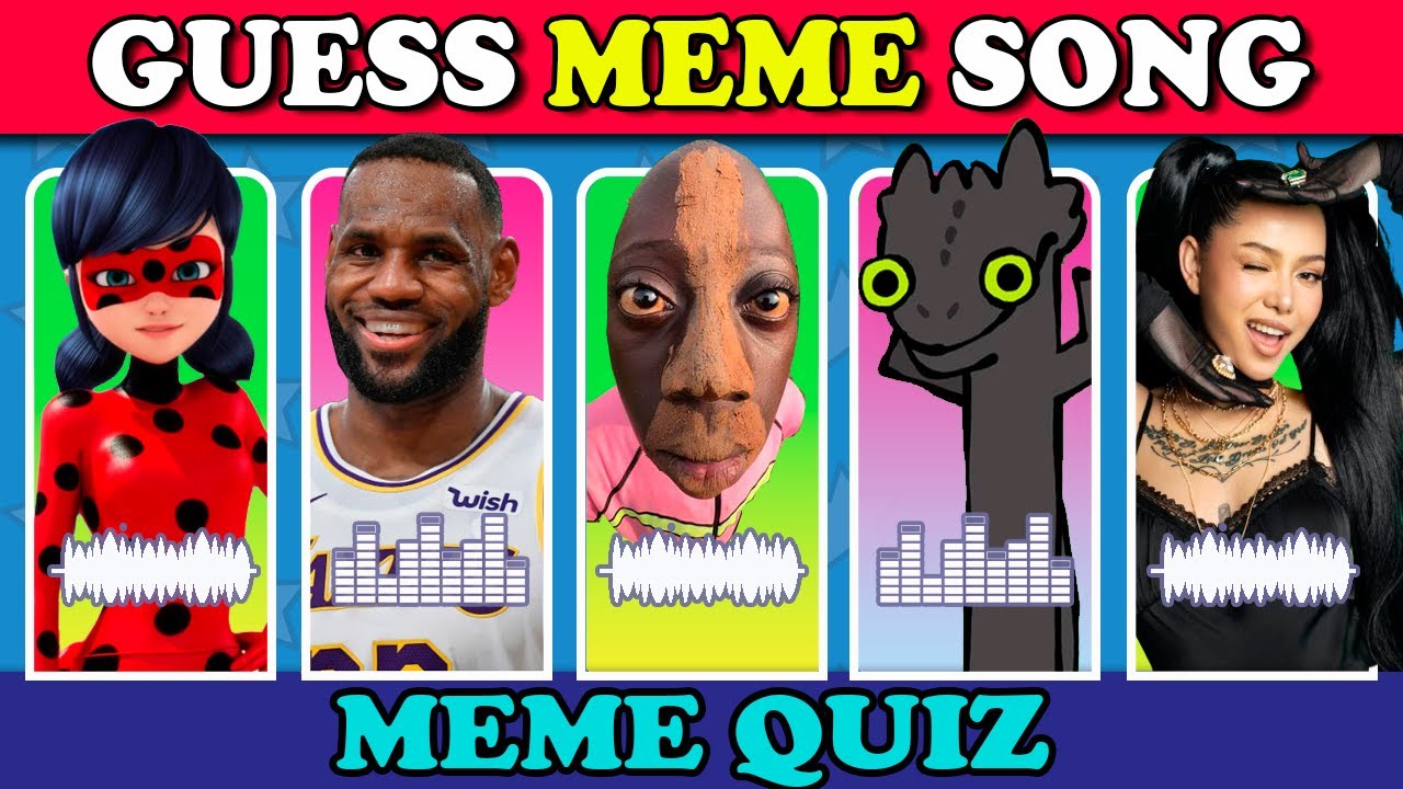 GUESS THE MEME SONG 🎤🎵🔥 | QUIZ MEME - YouTube