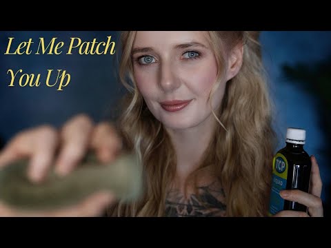 asmr Tending to your bites and bruises - flirty medical roleplay