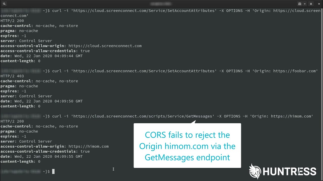 CVE-2019-16517 - ConnectWise Control - Cross-Origin Resource Sharing ...