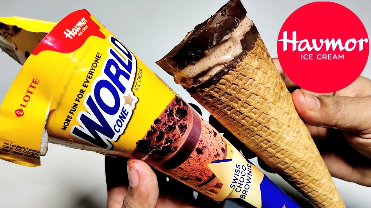 Havmor World Cone🍦ice Cream 150ml Ingredients Recipe Taste Price