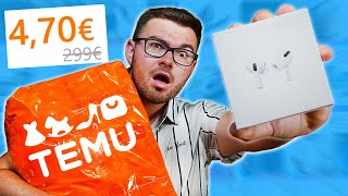 JE TESTE DES AIRPODS A 479€ SUR TEMU ! (Incroyable) | Doovi
