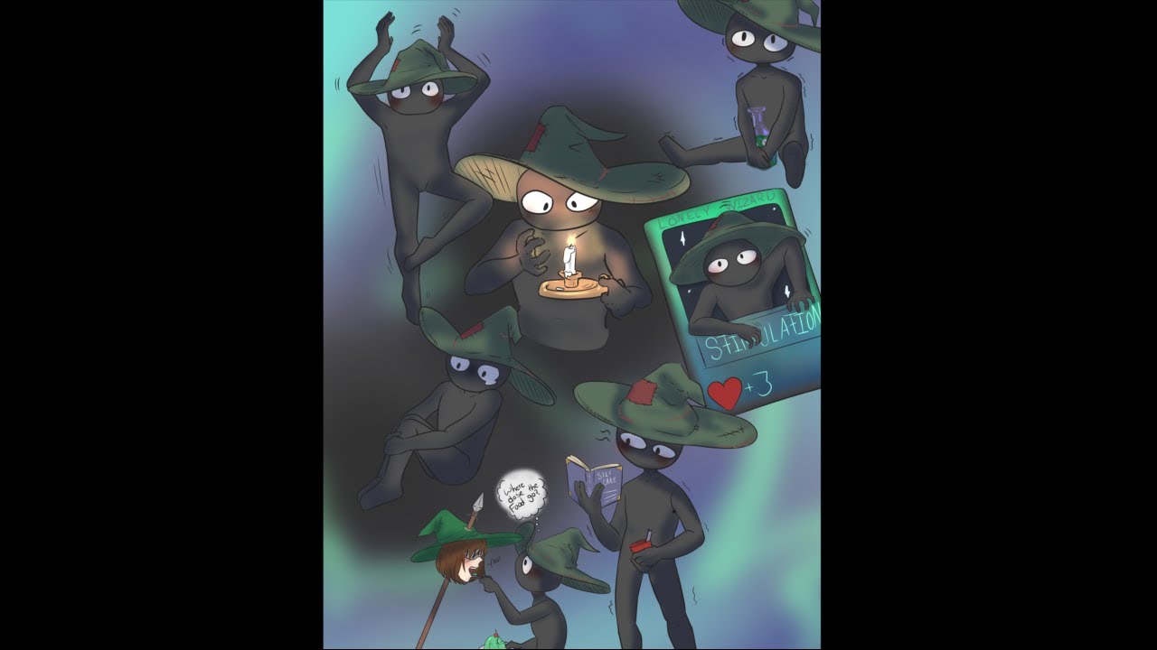 Speed paint - Inscryption Lonely Wizard (Fan art) - YouTube