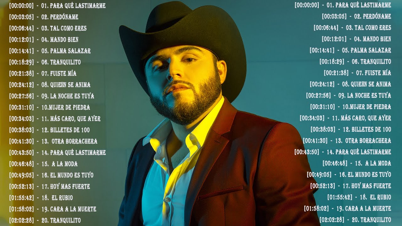 Gerardo Ortiz Sus Mejores Exitos - Gerardo Ortiz Grandes Exitos Nuevo ...