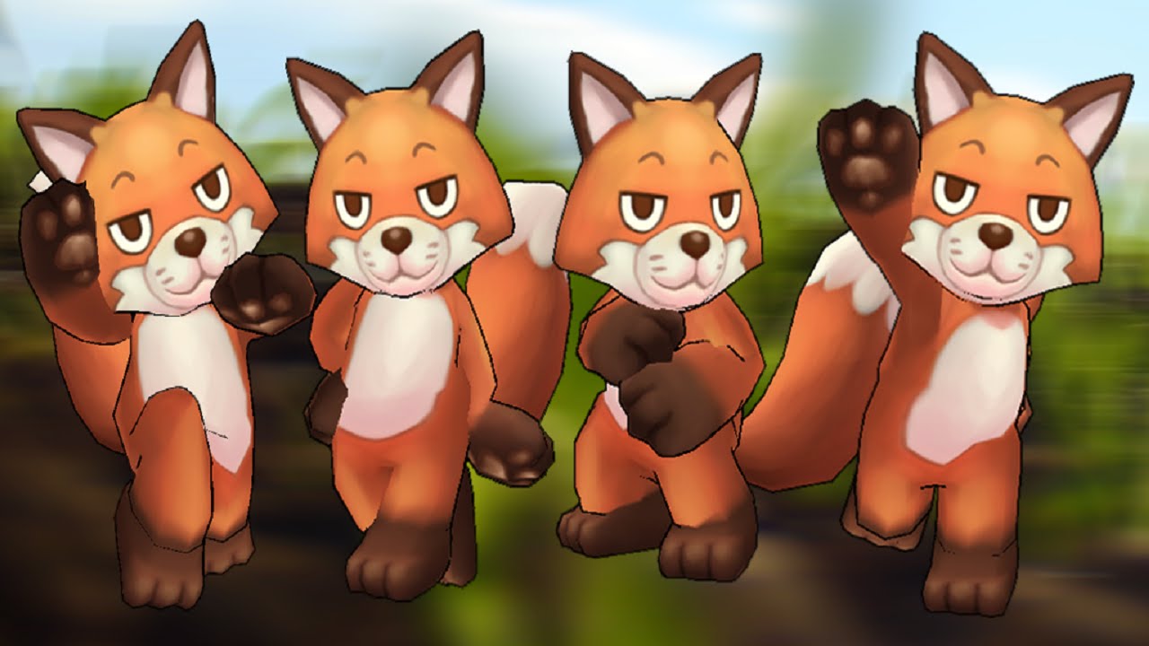 Rumble Fighter RedFox Emote + Relaxed RedFox Set Package - YouTube