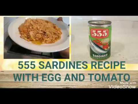 555 sardines recipe with egg and tomato the best - YouTube