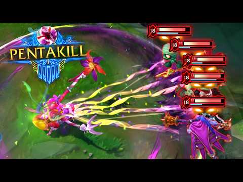 PERFECT PENTAKILL MOMENTS IN LEAGUE OF LEGENDS #32