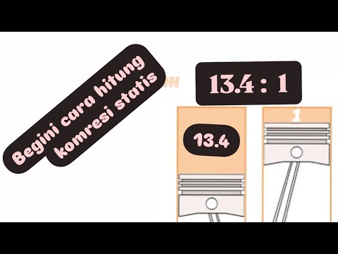 Tips dan cara menghitung kompresi statis , hitung kompresi , - YouTube