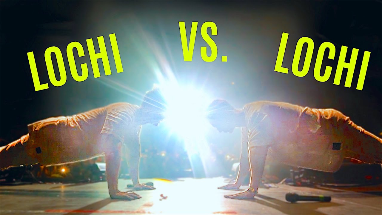 100 LIEGESTÜTZE VOR 2000 LEUTEN!! - LOCHI VS. LOCHI (2/3) - YouTube