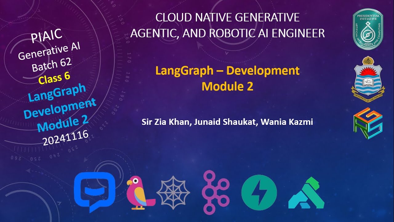 PIAIC LangGraph Development Module2 Class 06 20241116 - YouTube