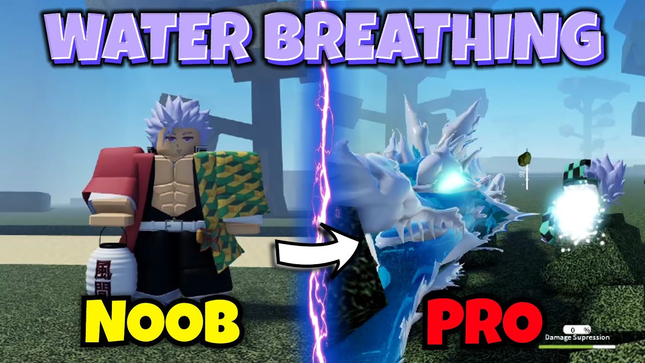 Resetting Breathing + WATER BREATHING From Noob To Pro! [Project ...