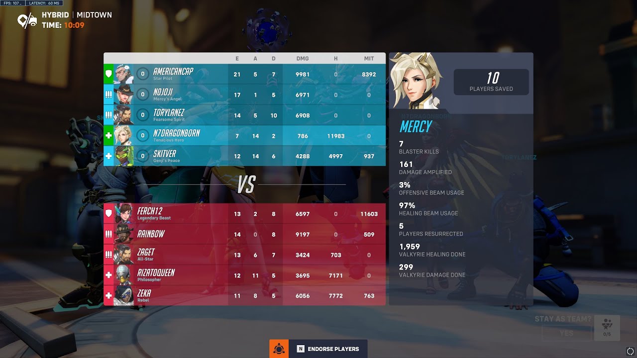 Annoying Battle-Mercy - Overwatch 2 - YouTube