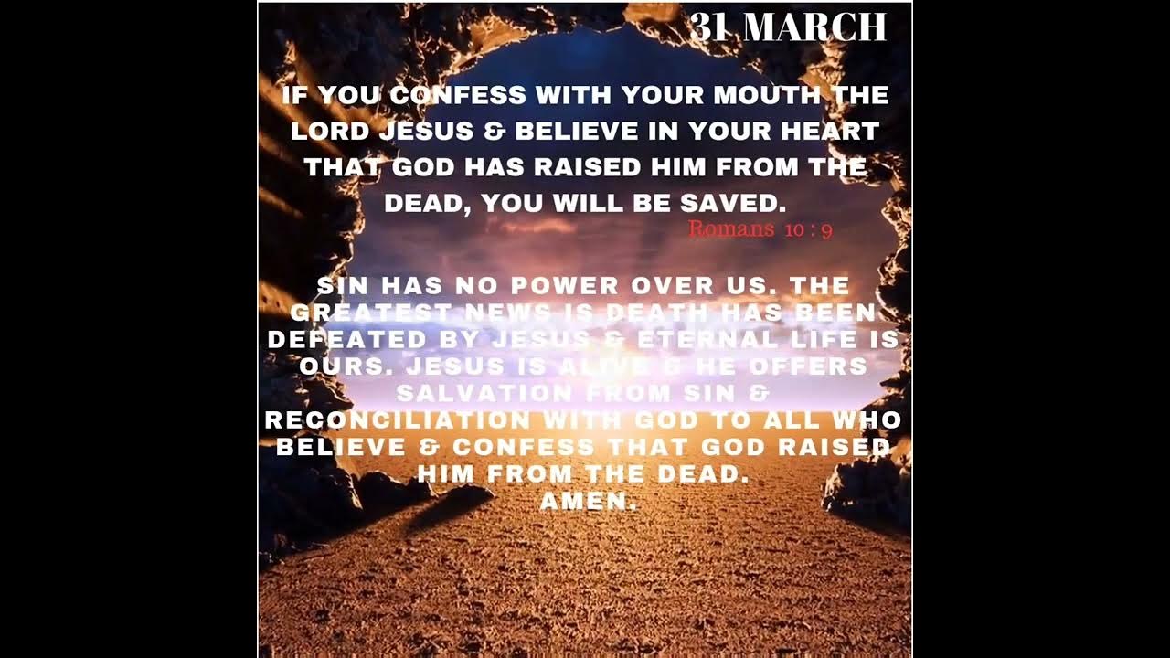 Talk With Jesus. Believe In Your Heart God Raised Jesus From The Dead. Sweety Selvin. Eternal Tv ...