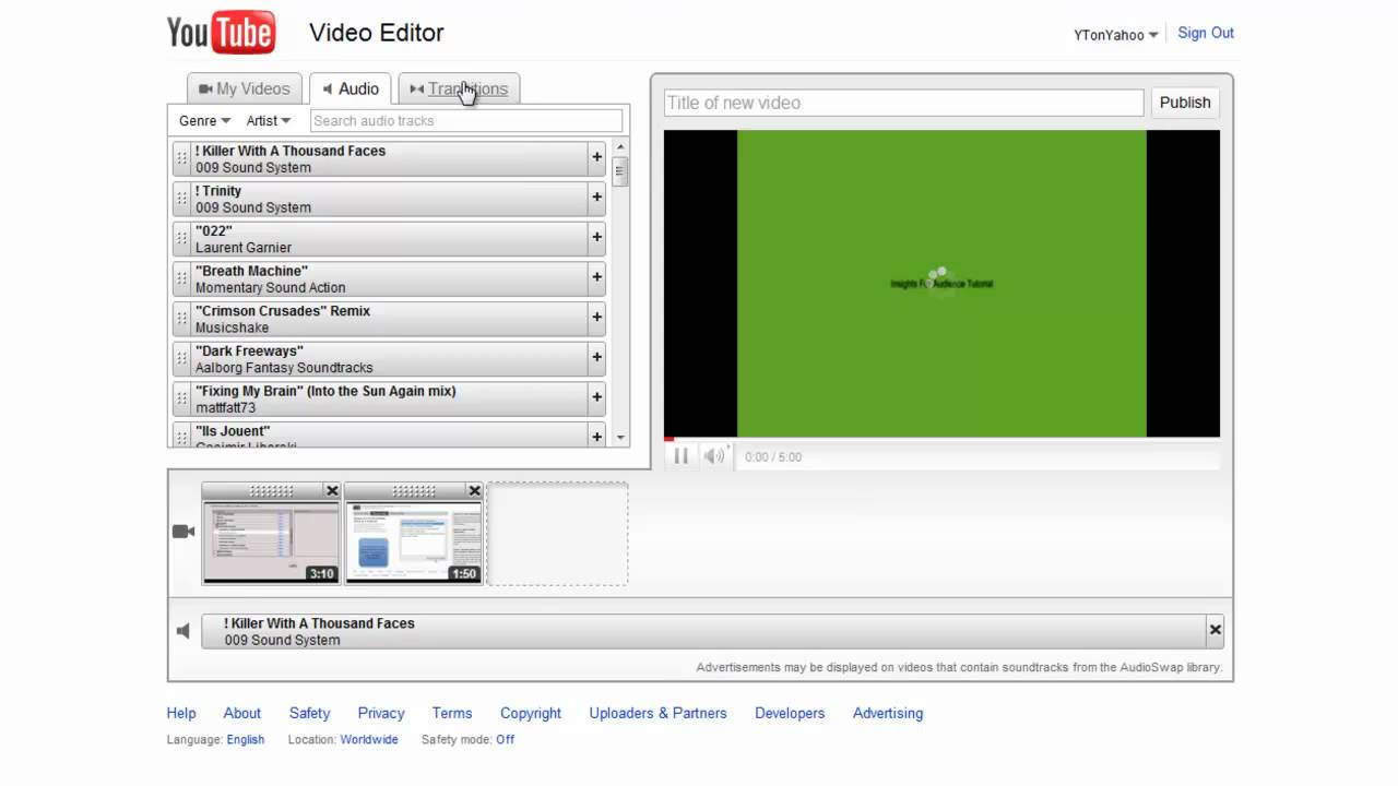 TestTube: YouTube Video Editor Tutorial - YouTube
