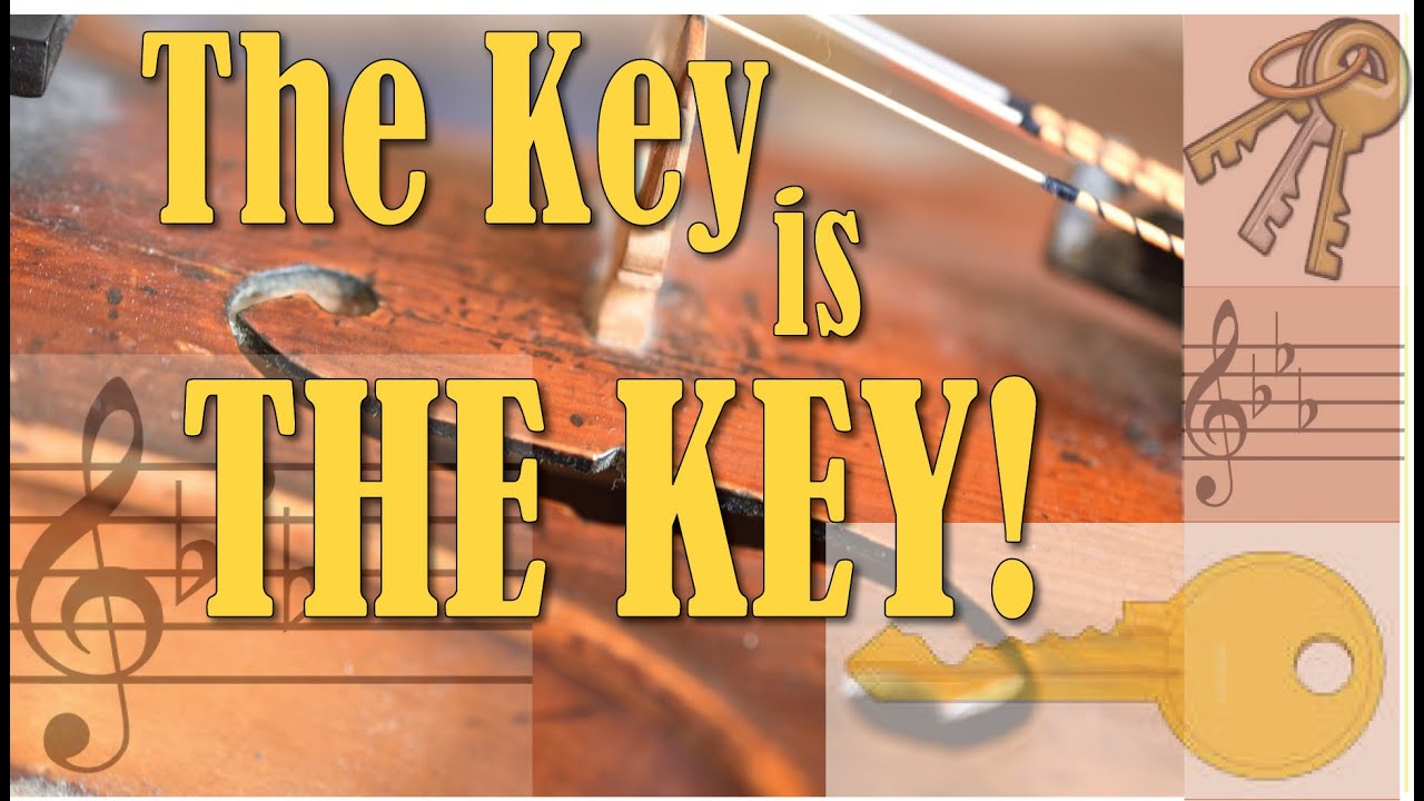 The key is the key! (Does the key signature matter?) - YouTube