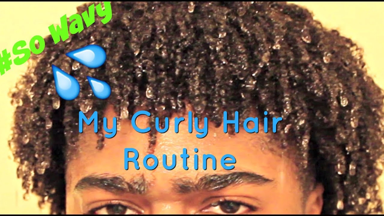 Crusty To Curly Hair Routine on Type 4 Hair - YouTube