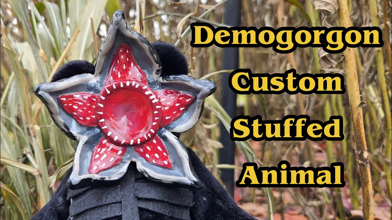 Creating a Stranger Things Demogorgon out of a Stuffed Animal | The ...